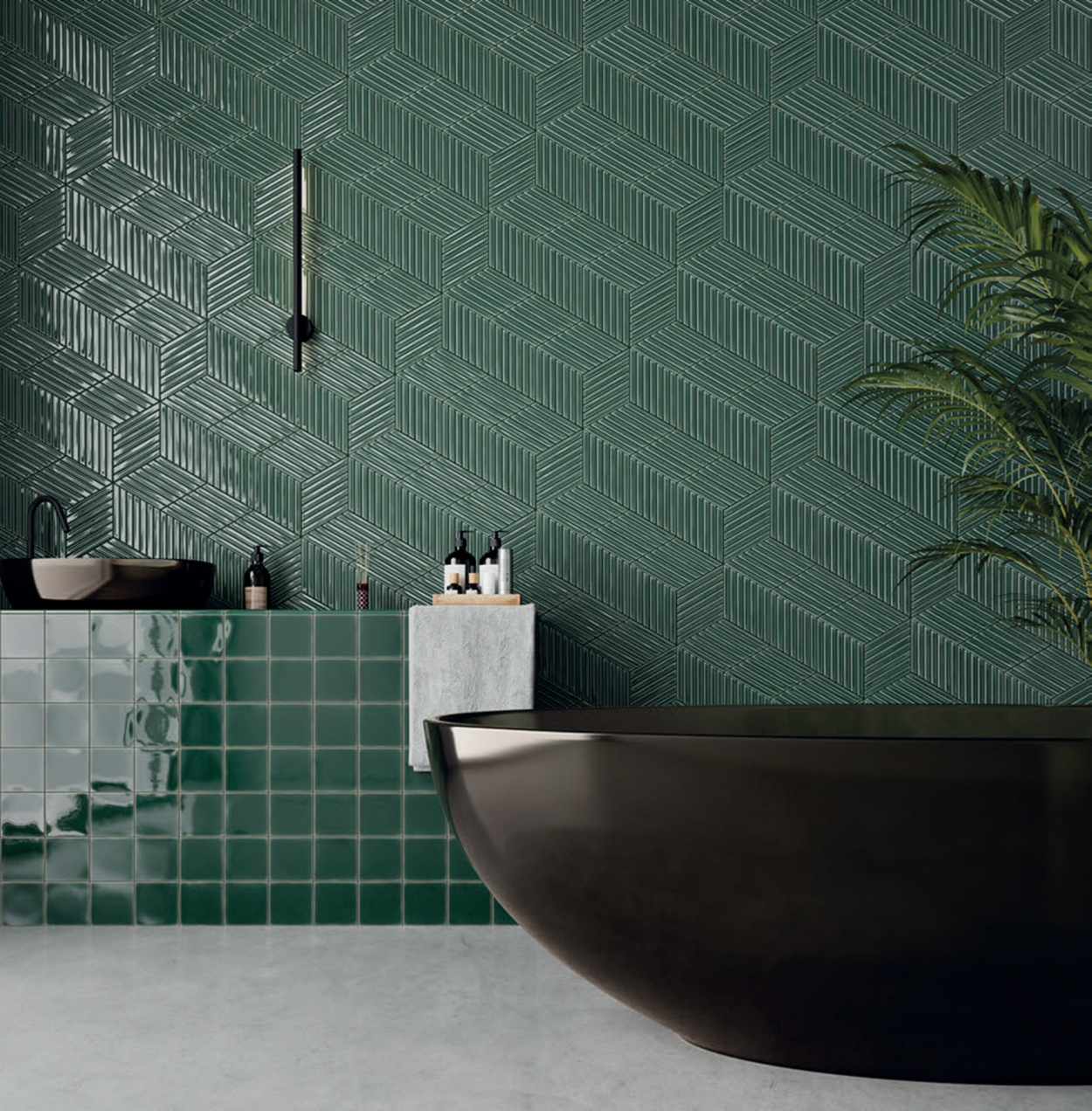 Spike Bars plytelės - Vokiška keramika