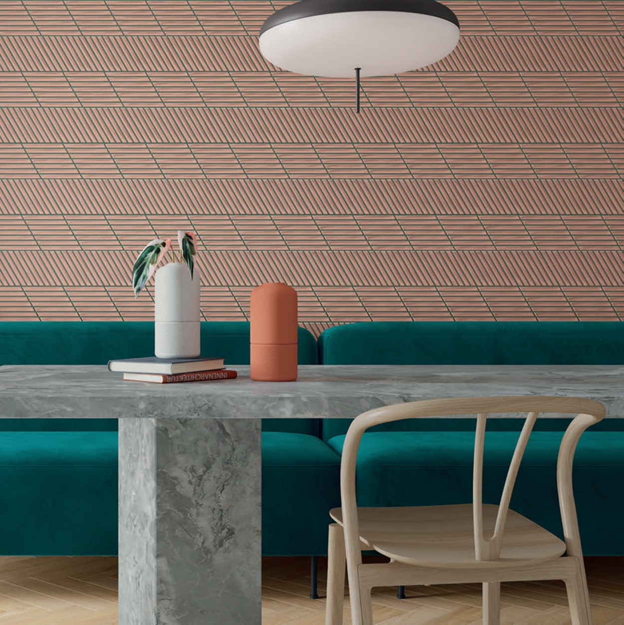 Spike Bars plytelės - Vokiška keramika